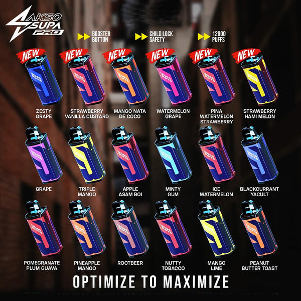 Akso Supa Pro Vape Singapore | Ready Stock COD – SG VAPE COD